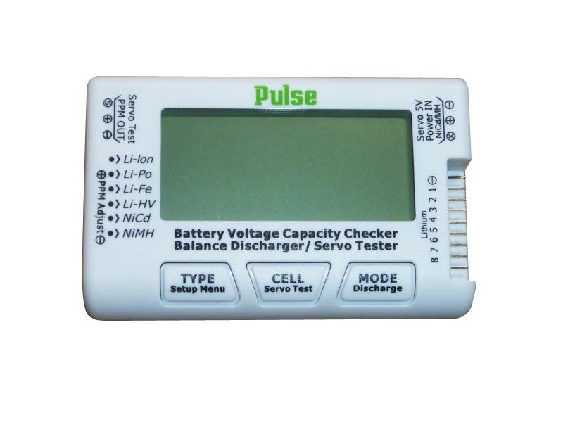 Pulse CellMeter 8 - Lipo Battery Checker & Servo Tester – HoverMill